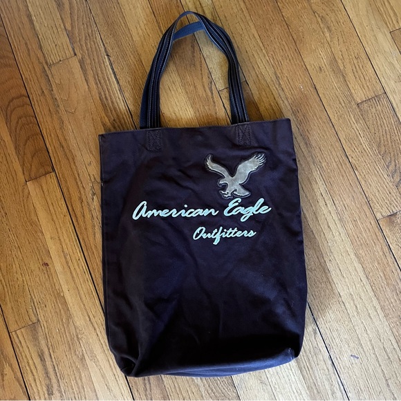 American Eagle Outfitters | Bags | American Eagle Brown Canvas ...
